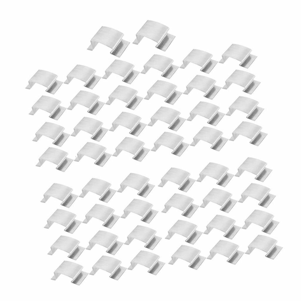 Крепление для стекла теплицы 25ммx10ммx15мм, 50