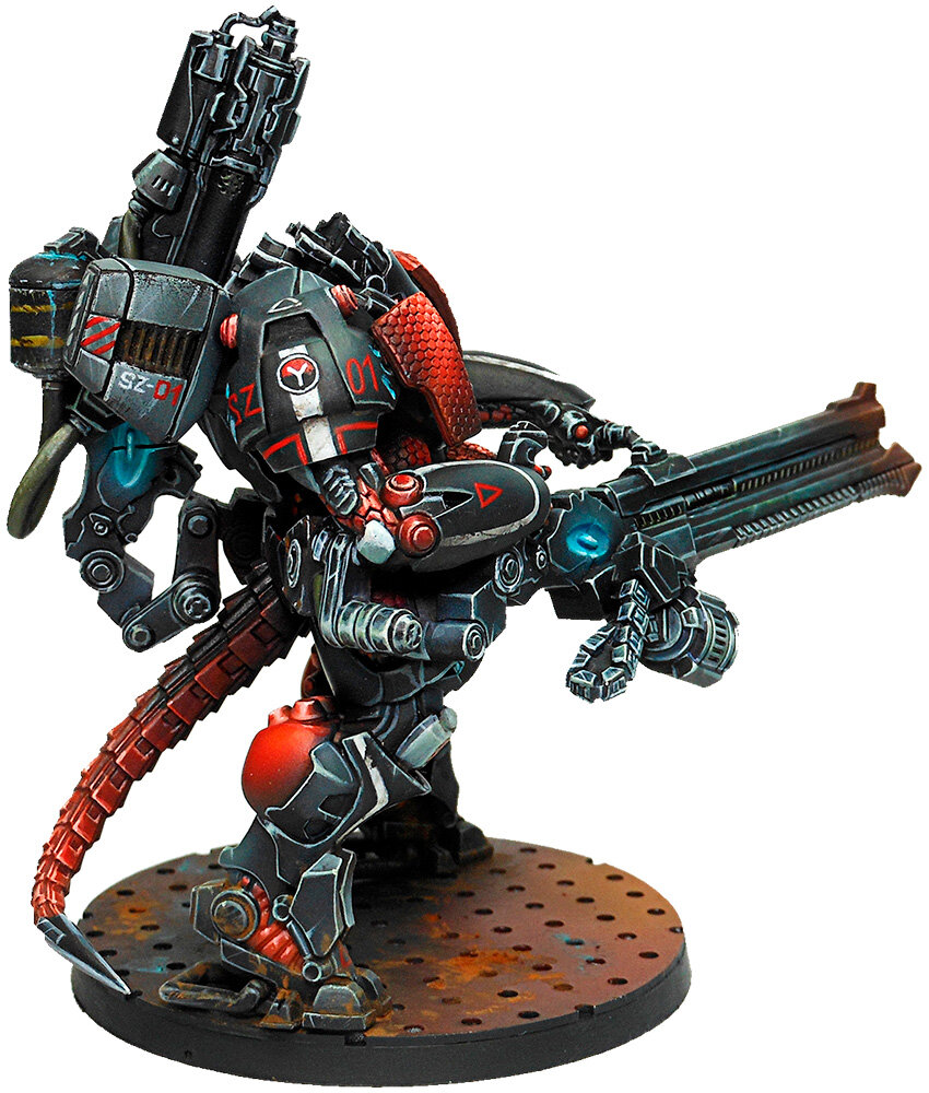 Настольная игра Infinity: Nomads Essentials - Szalamandra Squadron TAG Pack — фото 1
