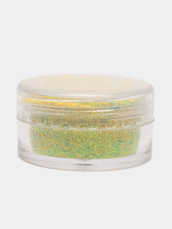 Бархатный песок, меланж, для маникюра, дизайна ногтей, цвет лайм, посыпка, песок