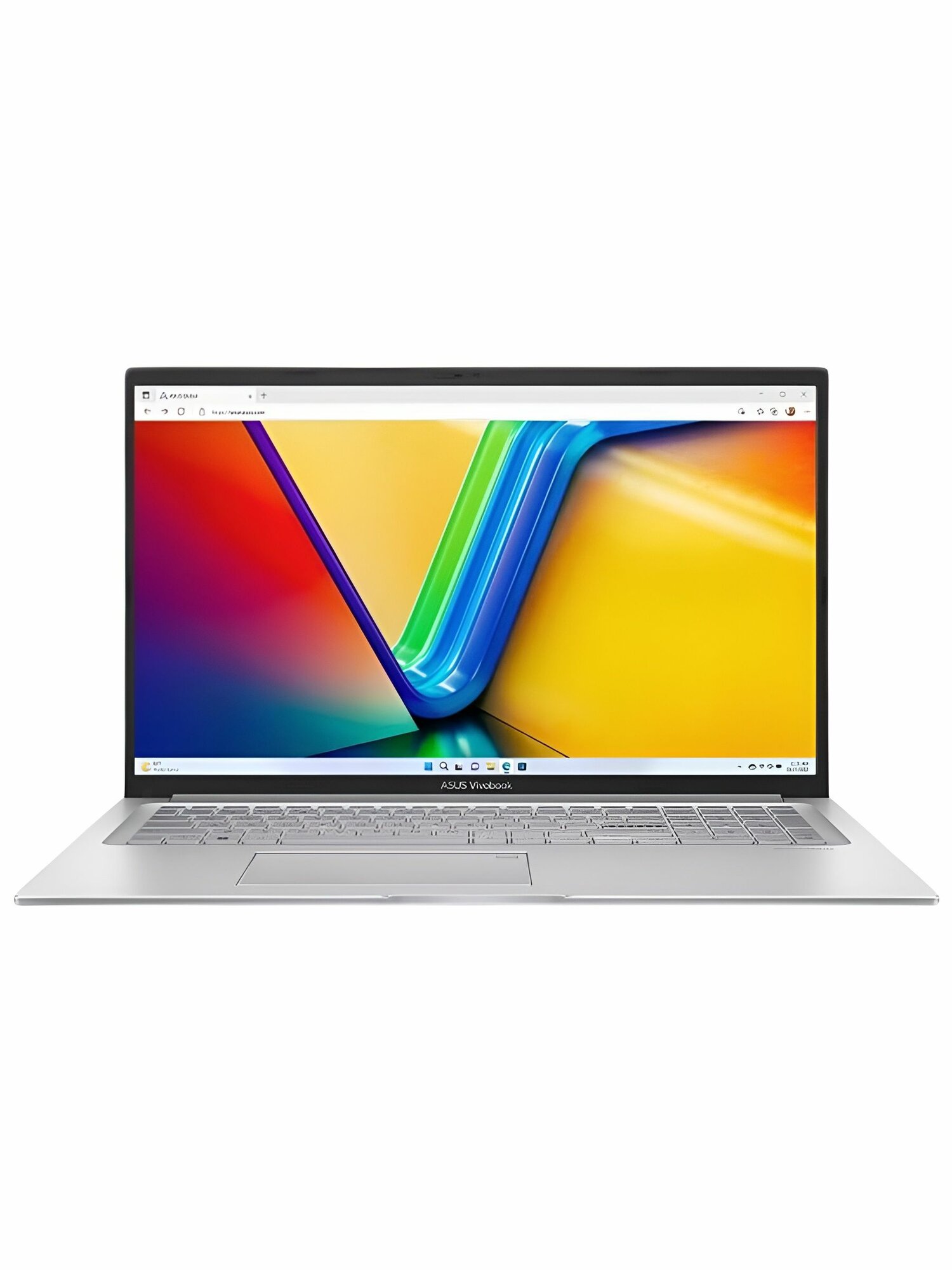 Ноутбук ASUS VivoBook 17 X1704VA 17.3" (1920x1080) IPS, Intel Core 7 150U, 16GB DDR4, 1TB SSD, Intel Graphics, Win11 Pro, silver (90NB13X1-M00MT0_Win11P)