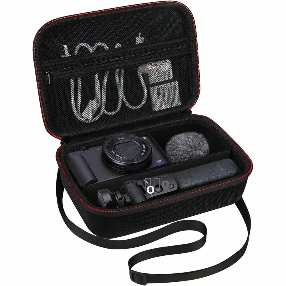 Жесткий корпус для путешествий совместим с цифровой камерой Sony ZV-1F / ZV-1 / ZV-1 II