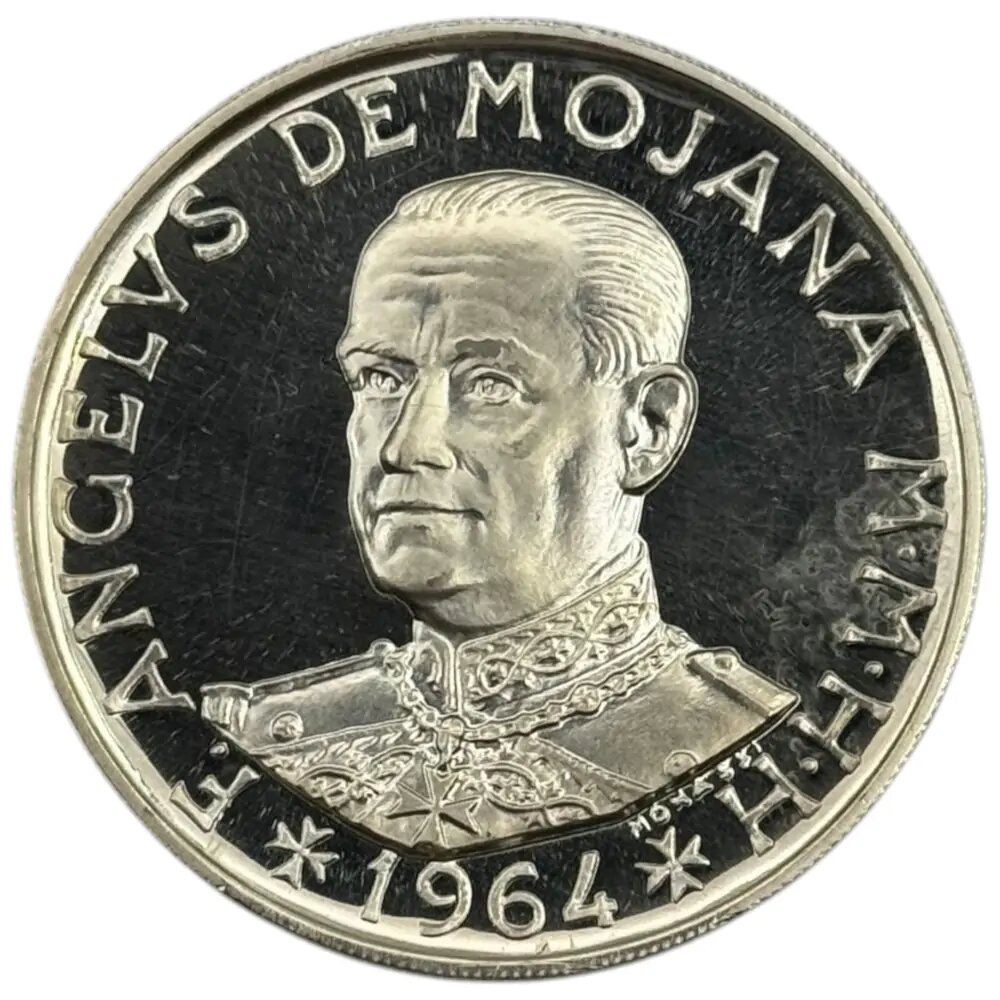 Мальтийский Орден 2 скуди 1964 г. (Proof)