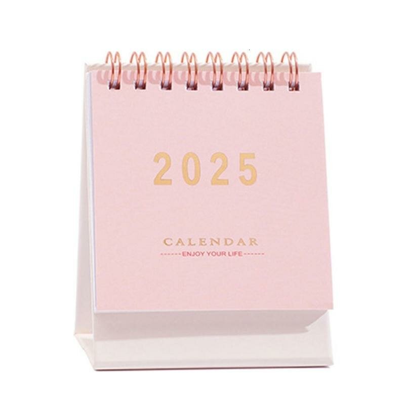 Настольный календарь с июля 2024 по декабрь 2025, Розовый
