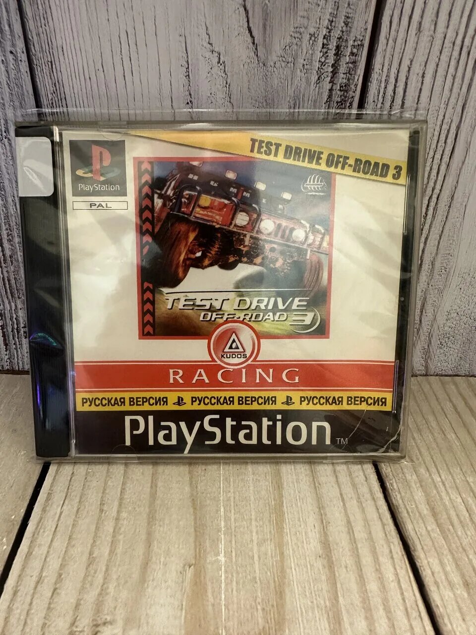 Игра Test Drive Off road 3 для play station 1 винтажная (для прошитой приставки)