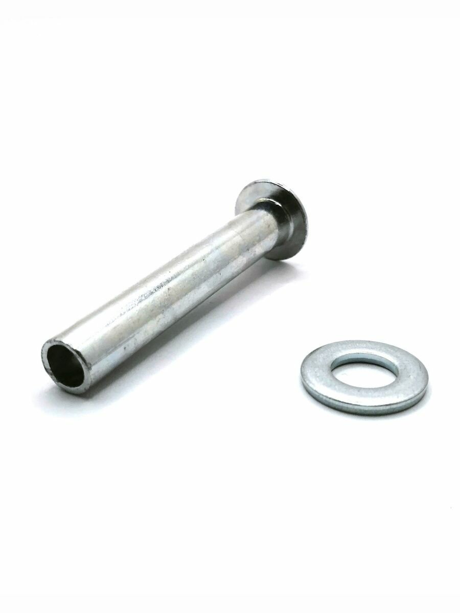 Заклепка полупустотелая для детской коляски d-8мм, L-56мм