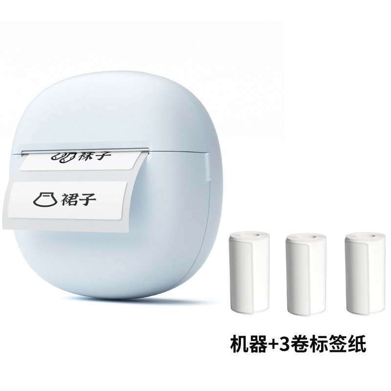 Мини-принтер LUCKJINGLE-A2, портативный принтер, этикетки, стикеры, Bluetooth, мини-термопринтер