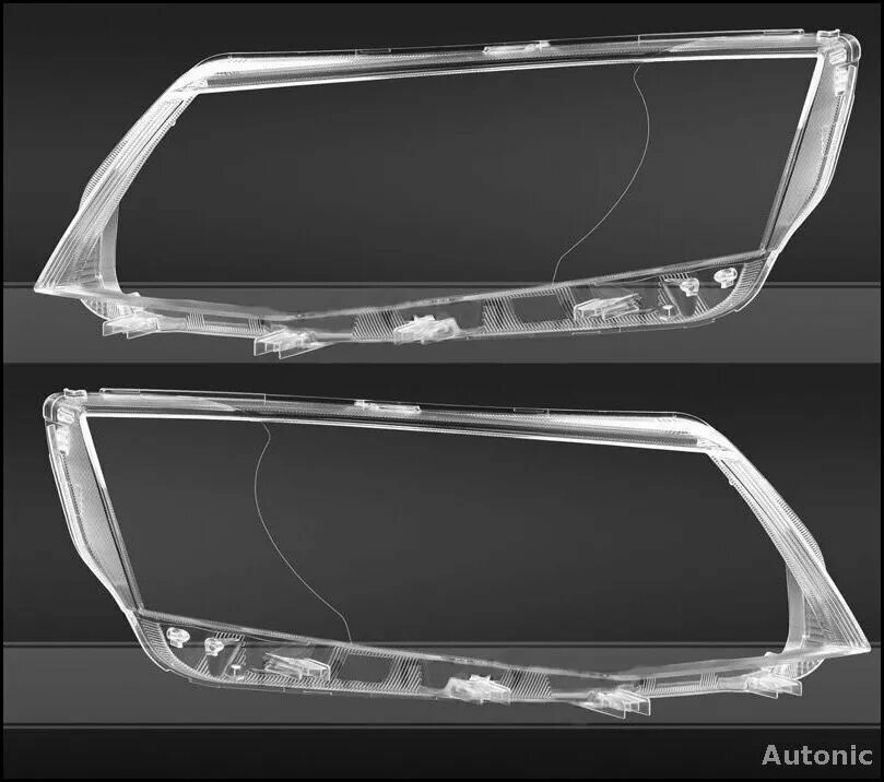 Стекло фары, арт. Octavia-A7R-VP, 2 шт.