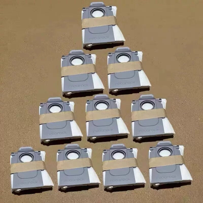 10x Мешок для пыли для робота-пылесоса Roborock P20 Pro G20S Ultra Plus, оригинальная запасная деталь
