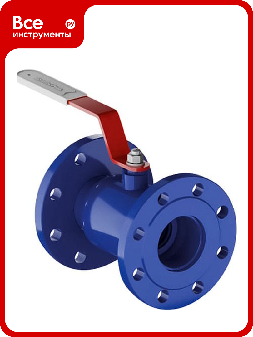 Кран шаровой Маршал цельносварной фланцевый стандартнопроходной 2ЦФ.00.1 DN125/100 PN16 00-00000018
