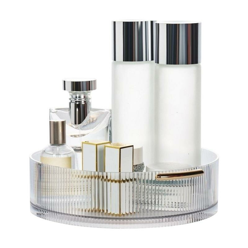 Вращающийся органайзер для косметики, Прозрачный цвет