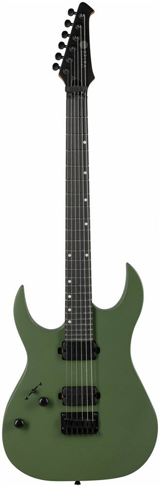 SPIRA S-400 MGR LH - электрогитара для левшей, Superstrat, корпус тополь запеченный, 24 лада, HH, ло