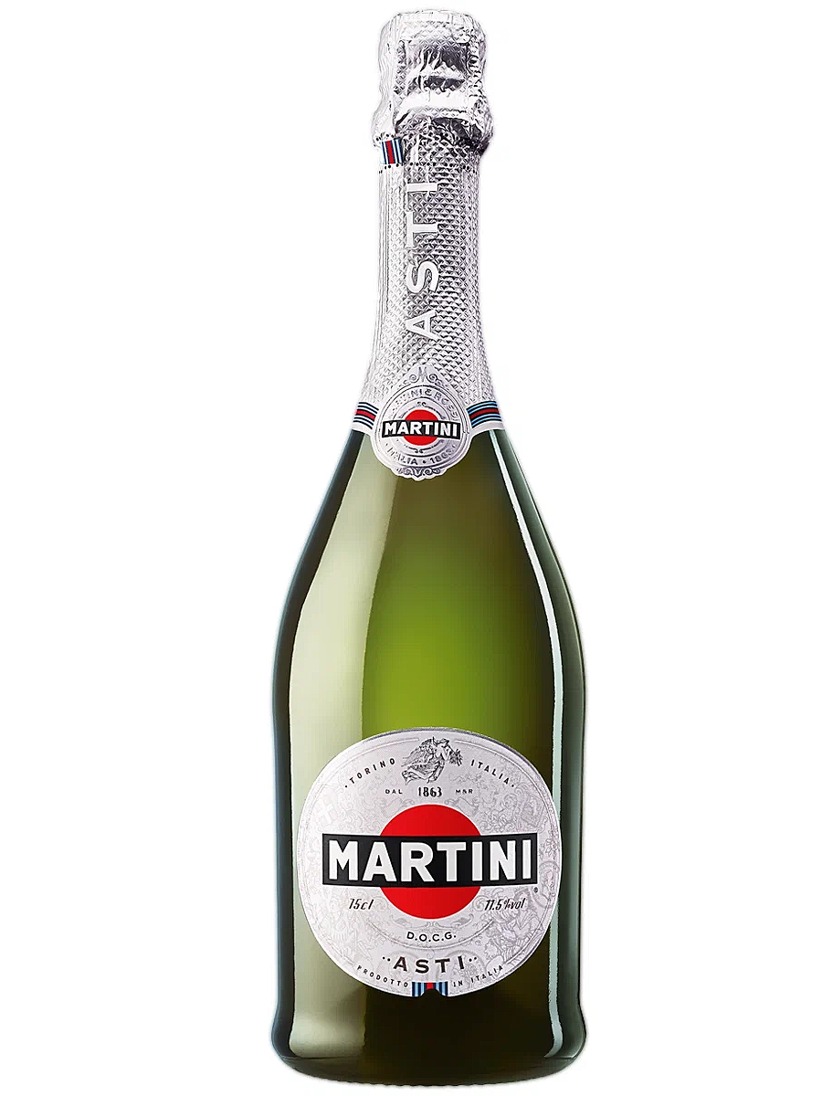 Вино игристое "Martini" Asti, белое, сладкое, 0,75 л, Италия