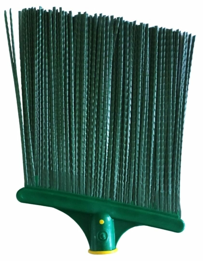 Плоская метла из полипропилена, 40х28 см, с повышенной износостойкостью для уборки территории в любую погоду