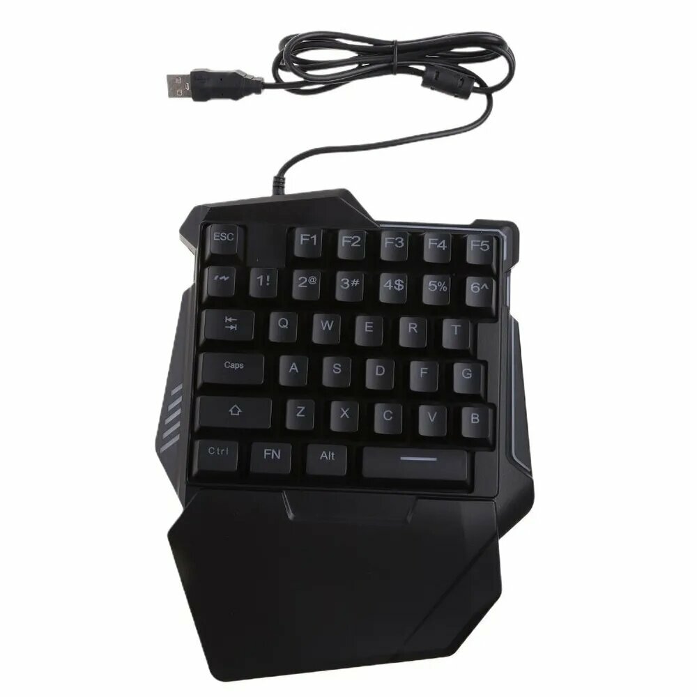 Игровая клавиатура проводная , (Bloody LK Optic), Английская раскладка, черный