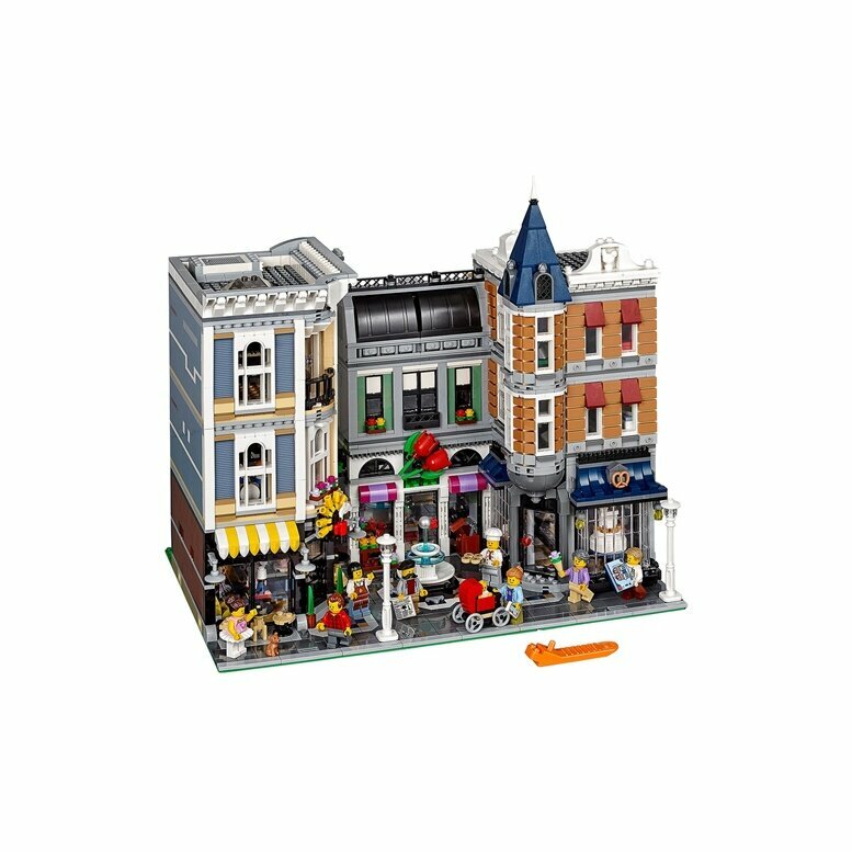 LEGO Icons Городской Центр Сборка Украшение Сборкой Квадрат Конструкторы 4001 шт. 10255