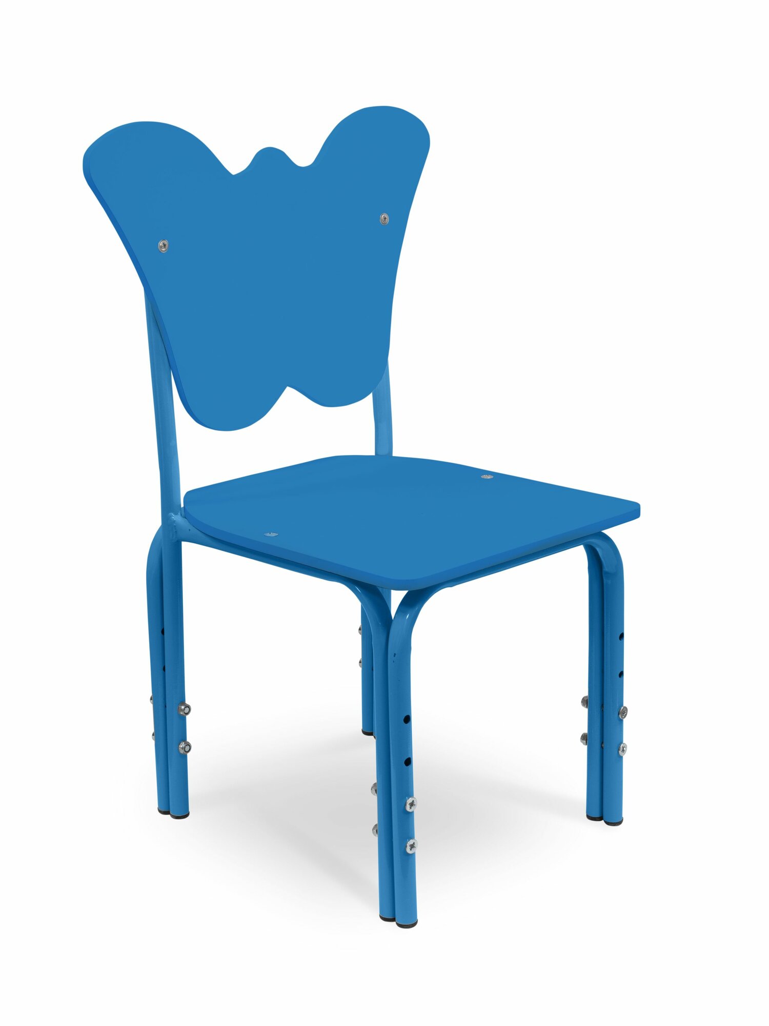 Стульчик детский растущий; Бабочка Синий, Синий