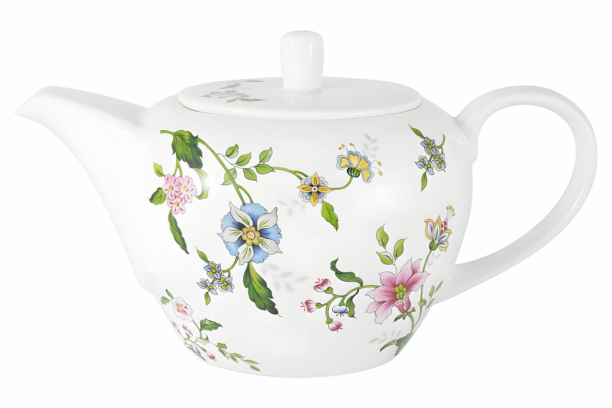 Чайник заварочный фарфоровый 1200 мл Provence, заварник для чая костяной фарфор