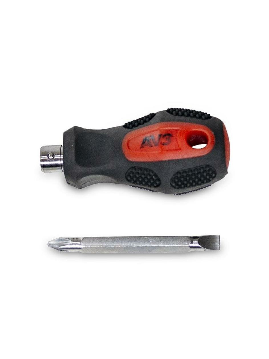 Отвертка AVS OSK38-1, комбинированная, магнитный наконечник, длина 38мм