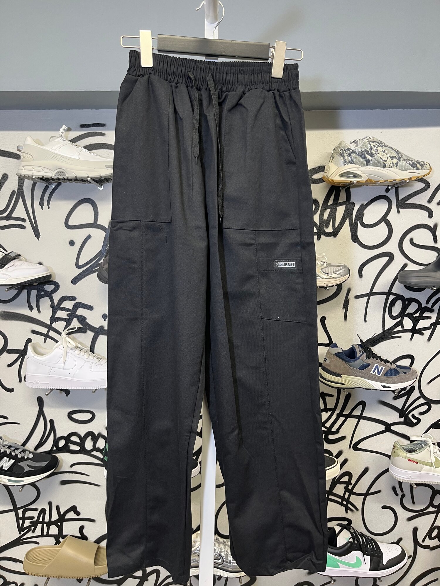 Брюки трубы CASUAL PANTS DOUBLE KNEE