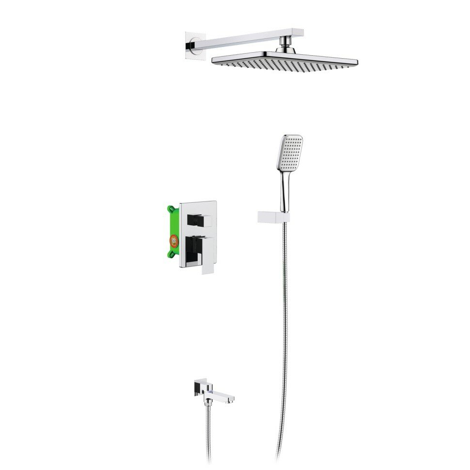 Душевая система встроенная Timo Selene SX-3069/00SM (1013) хром