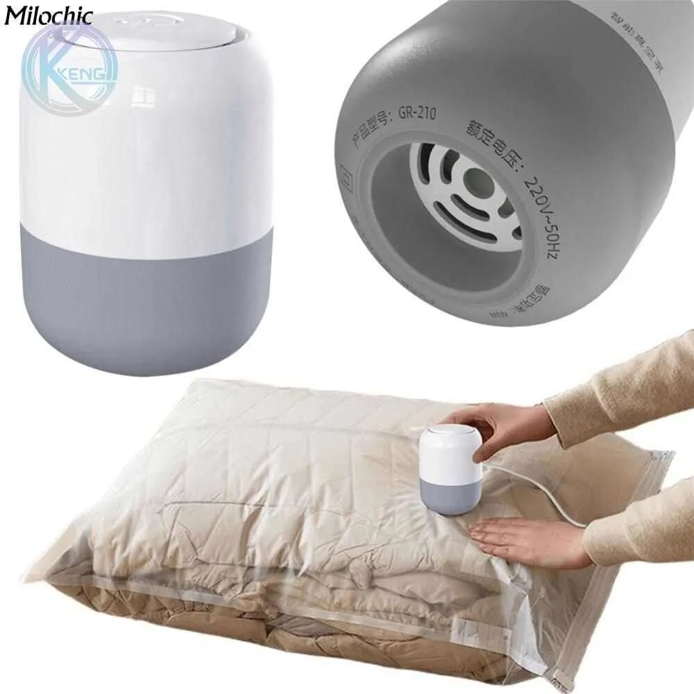 Электрический воздушный насос для вакуумных мешков для хранения