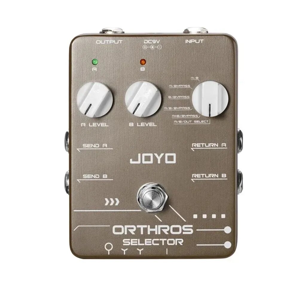 JOYO JF24 Orthros Selector Mini Pedal Педали эффектов для электрогитары