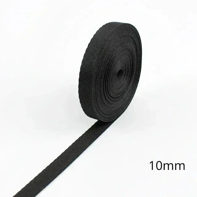 Нейлоновая стропа 2-5 м, 10-100 мм для ремней рюкзаков, ошейников для животных, ремней безопасности, лент для сумок, одежды, аксессуаров для шитья своими руками
