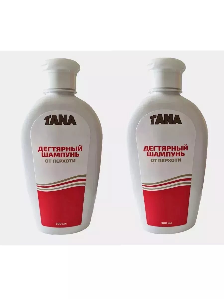 Tana шампунь дегтярный 300 мл - 2шт