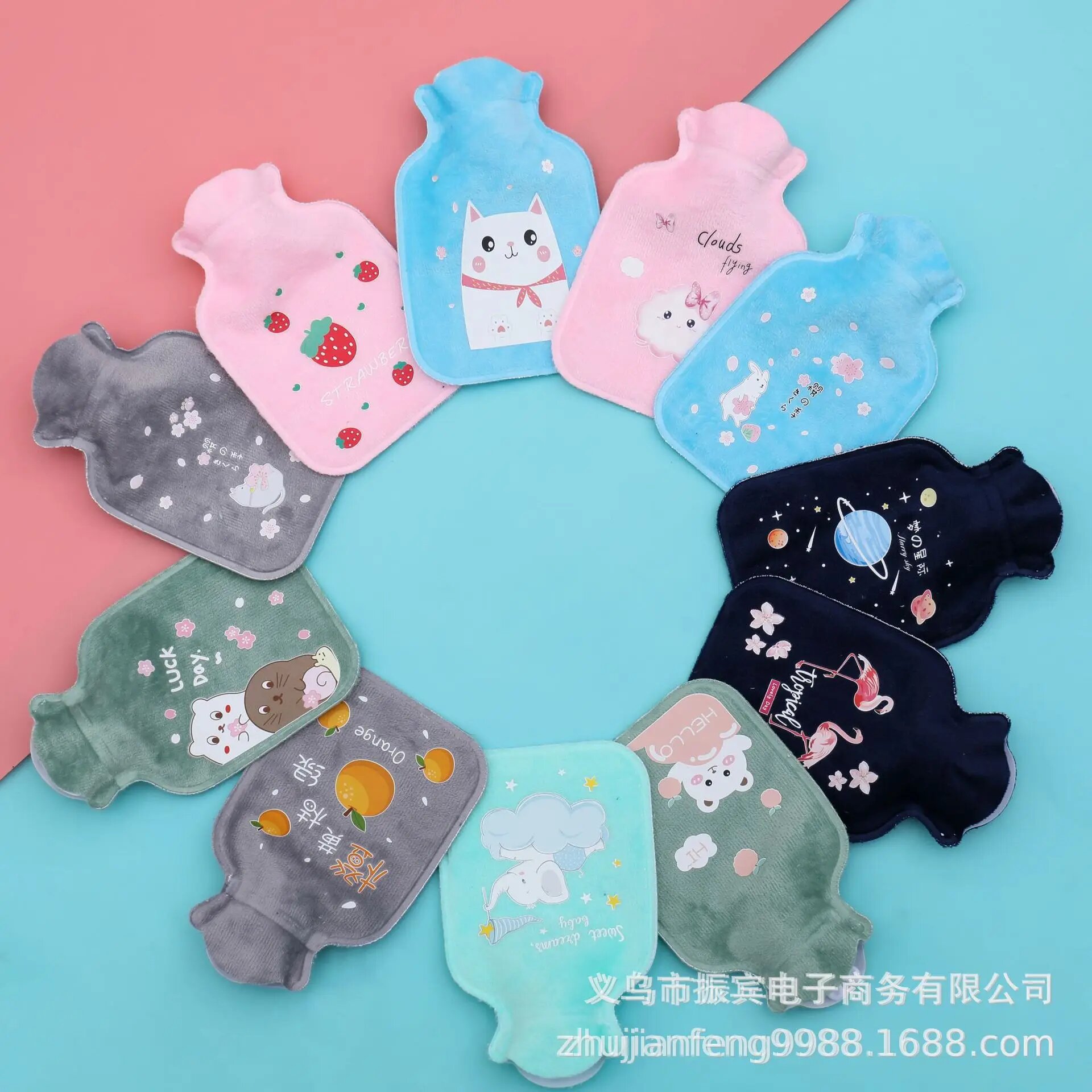 MOONBIFFY Милые резиновые грелки для рук и ног