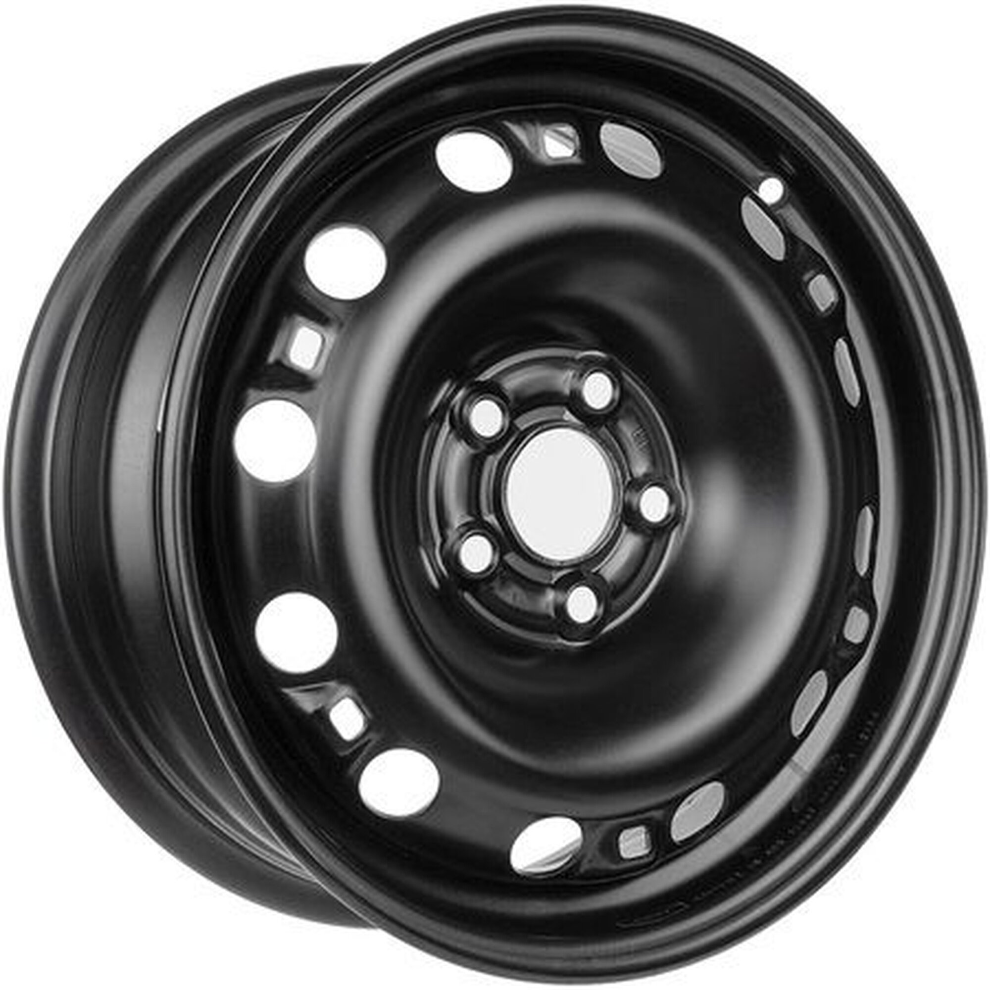 Диск штампованный Magnetto 15007 R15x6 5x100 ET38 CB57.1 Black