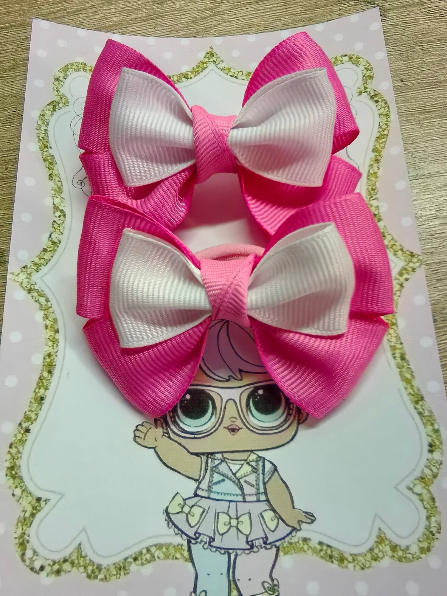 Бант для волос 2 шт