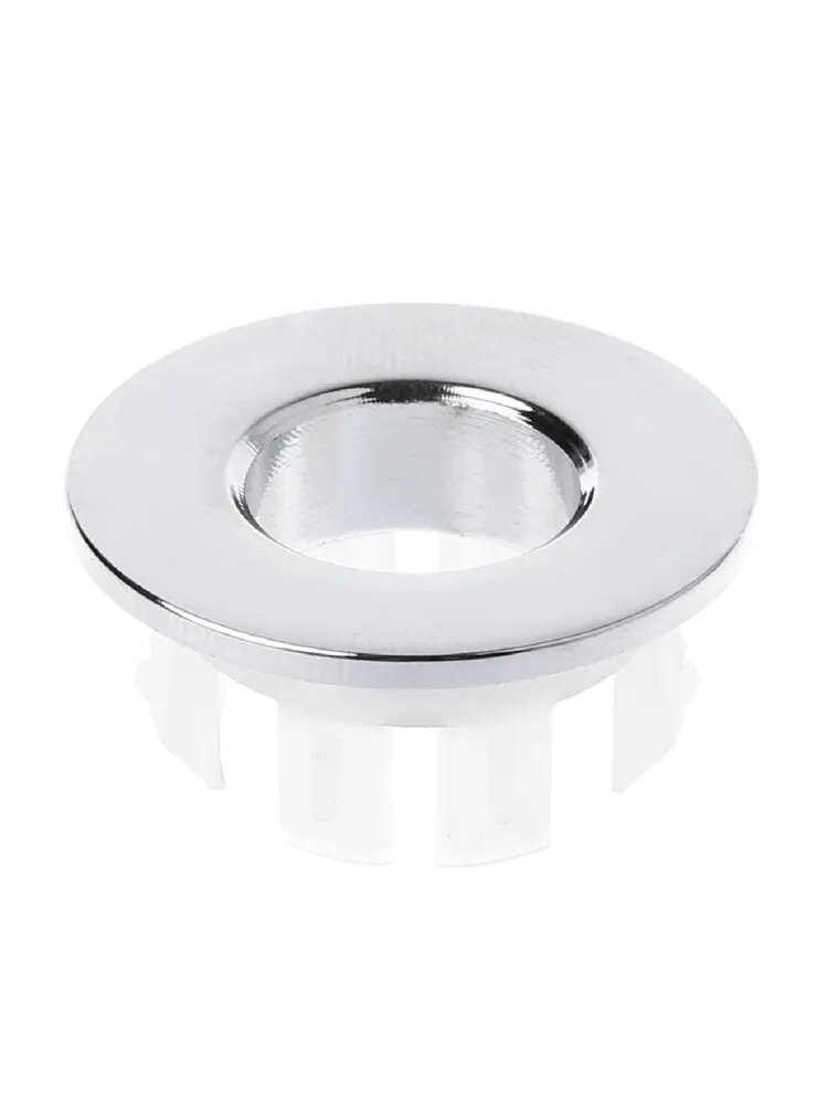 Крышка Сливного Отверстия Раковины, Декоративное Кольцо Перелива Для Кухни И Ванной Комнаты.1 шт