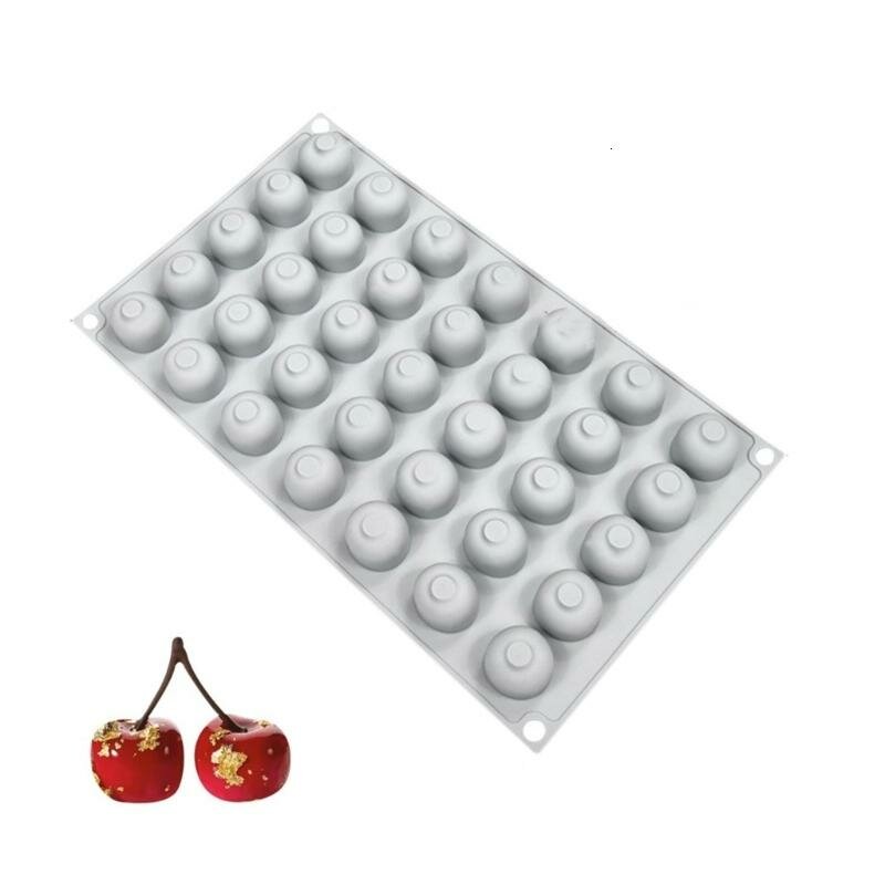 Силиконовые формы для мусса в виде вишен