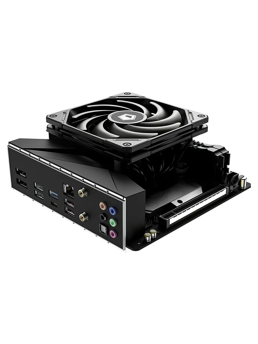Процессорный кулер ID-Cooling IS-55 черный, горизонтально-башенный, 125, Вт, 2000 об/мин
