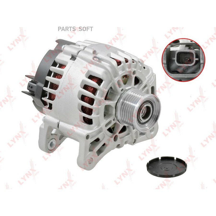 Генератор 150A LADA Vesta 1.6 19> / Xray 1.6 16> (150A) от официального дистрибьютора, LYNXAUTO, артикул EA1196