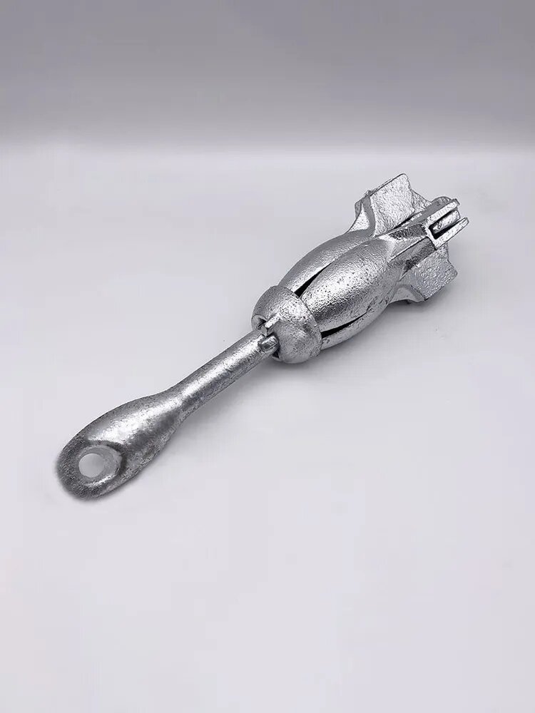 Якорь для лодки складной кошка для катера лодки яхты якорь из оцинкованной стали — фото 1