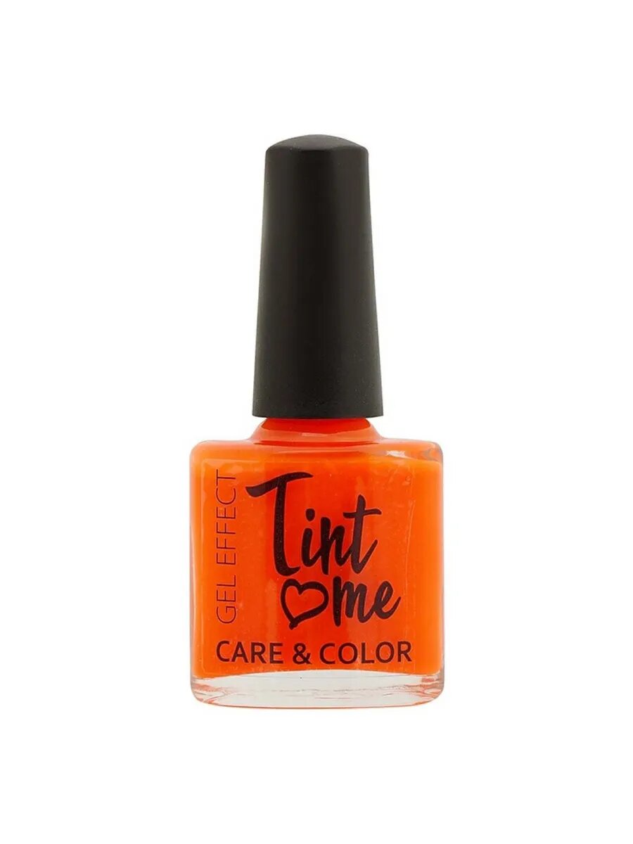 Лак для ногтей Tint me Care & Color оранжевый тон 36 10 мл
