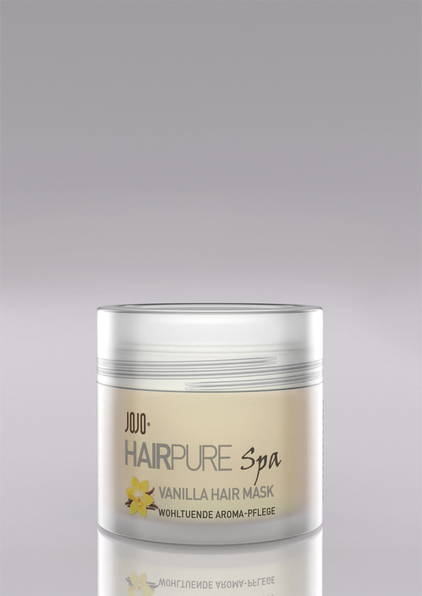 Маска для волос JOJO Haircosmetics VANILLA, восстанавливающая, питательная, с экстрактом ванили, 150 мл