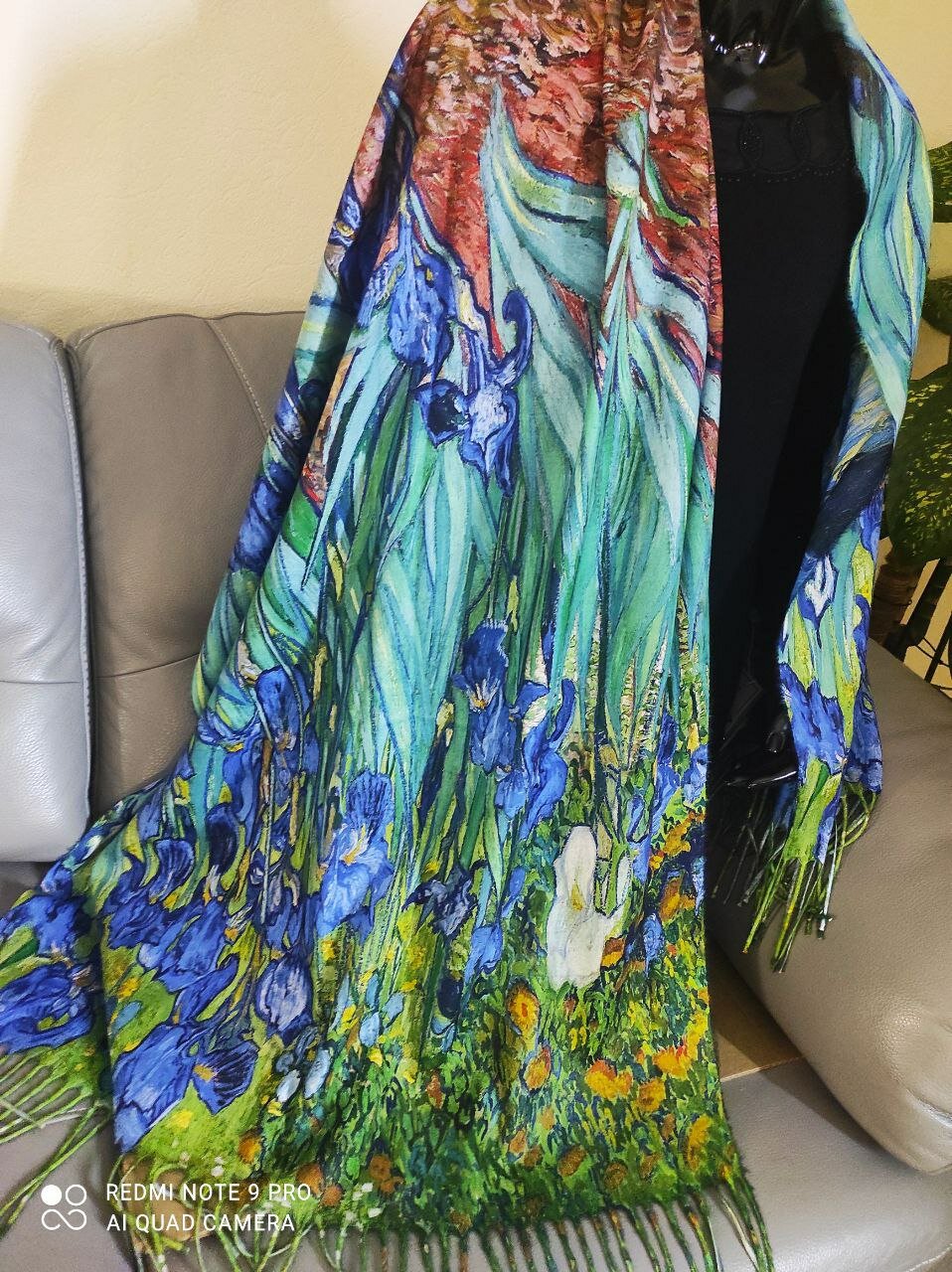 Палантин Палантин-живопись Ван Гог для женщин