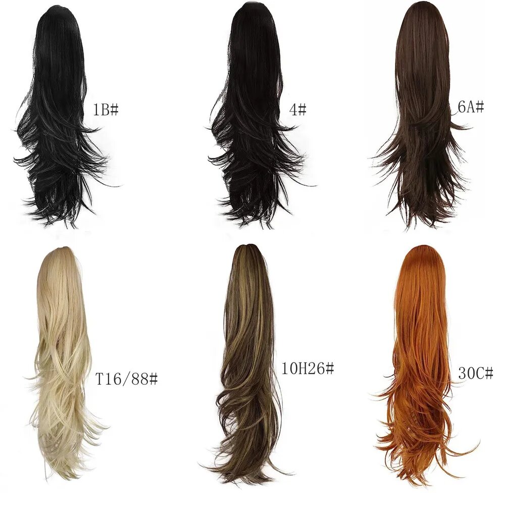 Конский хвост в европейском и американском стиле с длинными вьющимися волосами, химическое волокно, кружевной парик