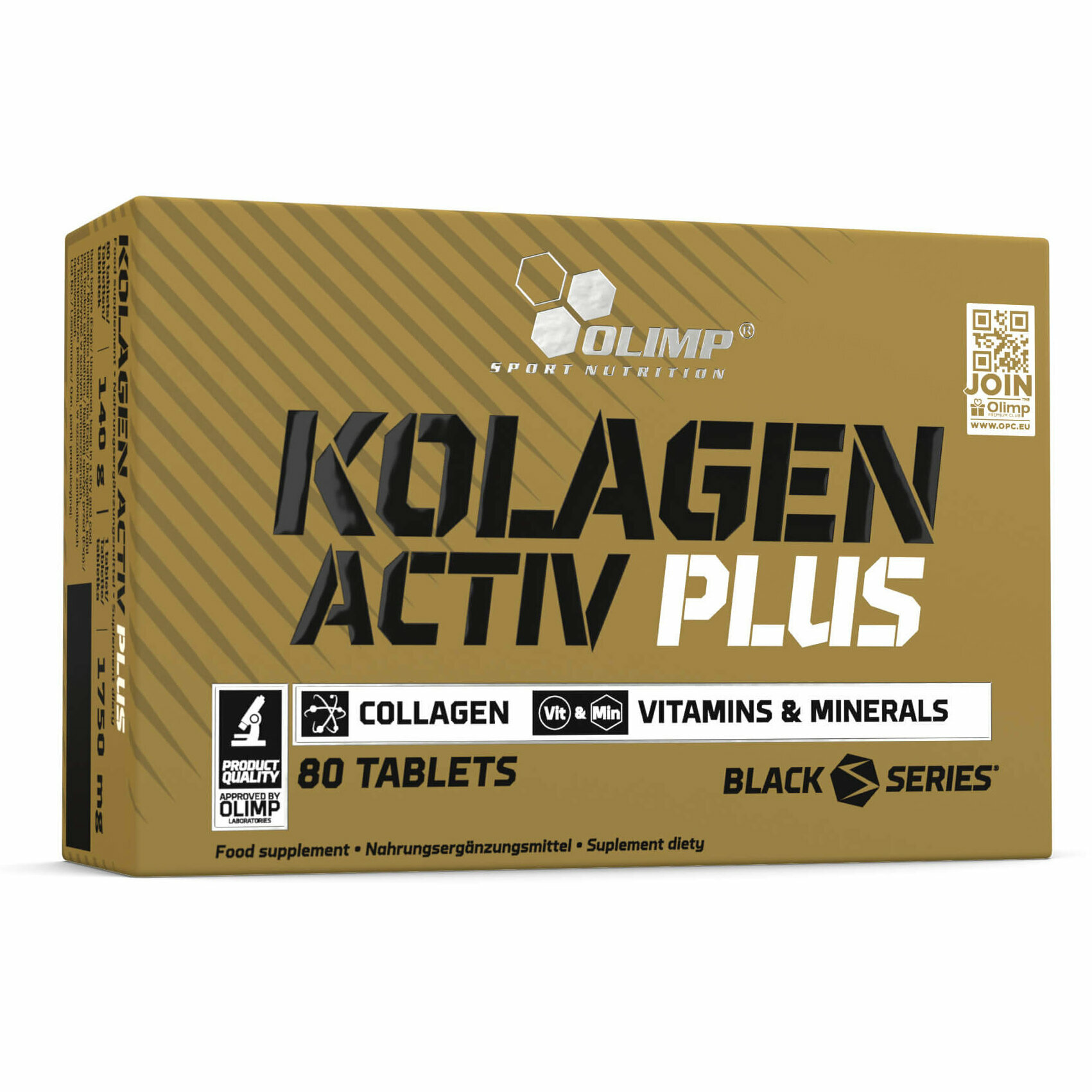 Olimp Kolagen Activ Plus - 80 таблеток, без вкуса