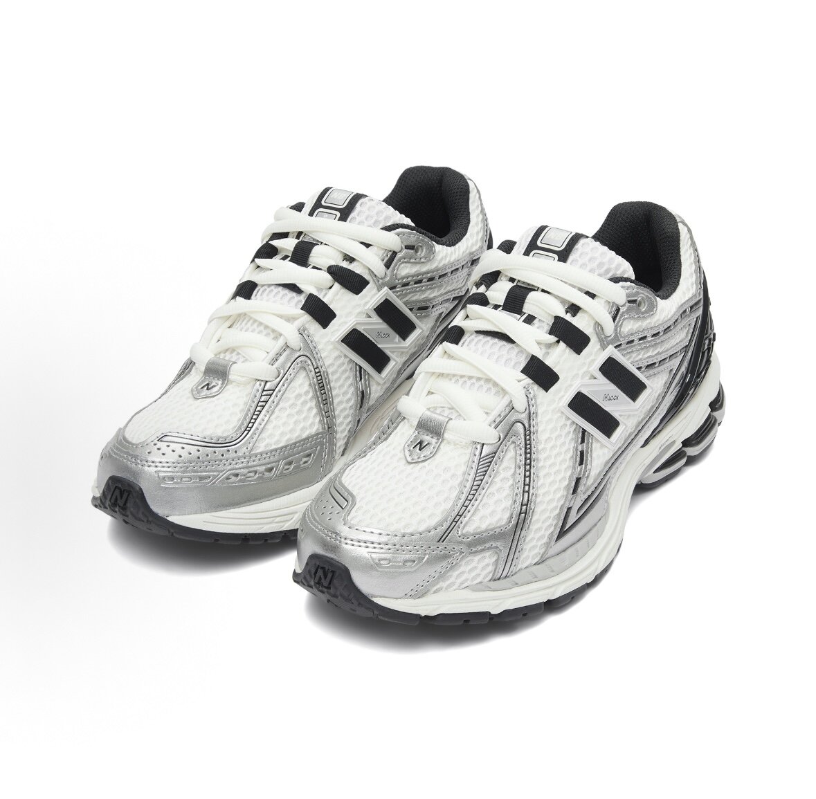 Кроссовки New Balance 1906R, полнота D, размер 44, серый, белый, черный, серебряный — фото 1