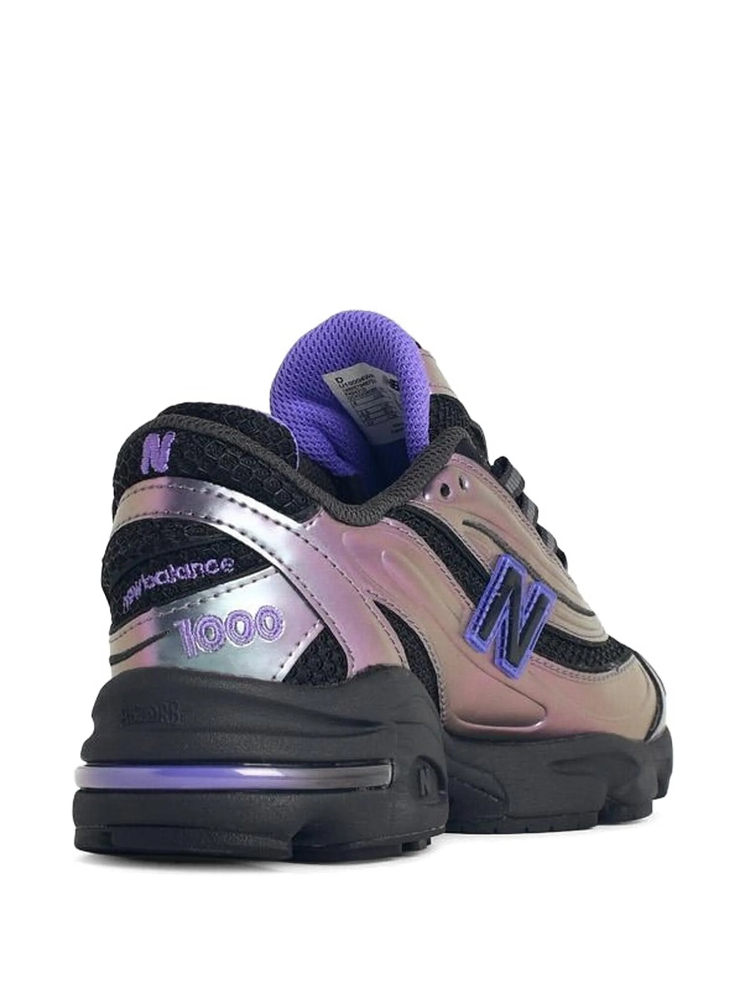Кроссовки New Balance 1000 embossed-logo sneakers, размер 10 US, фиолетовый — фото 1