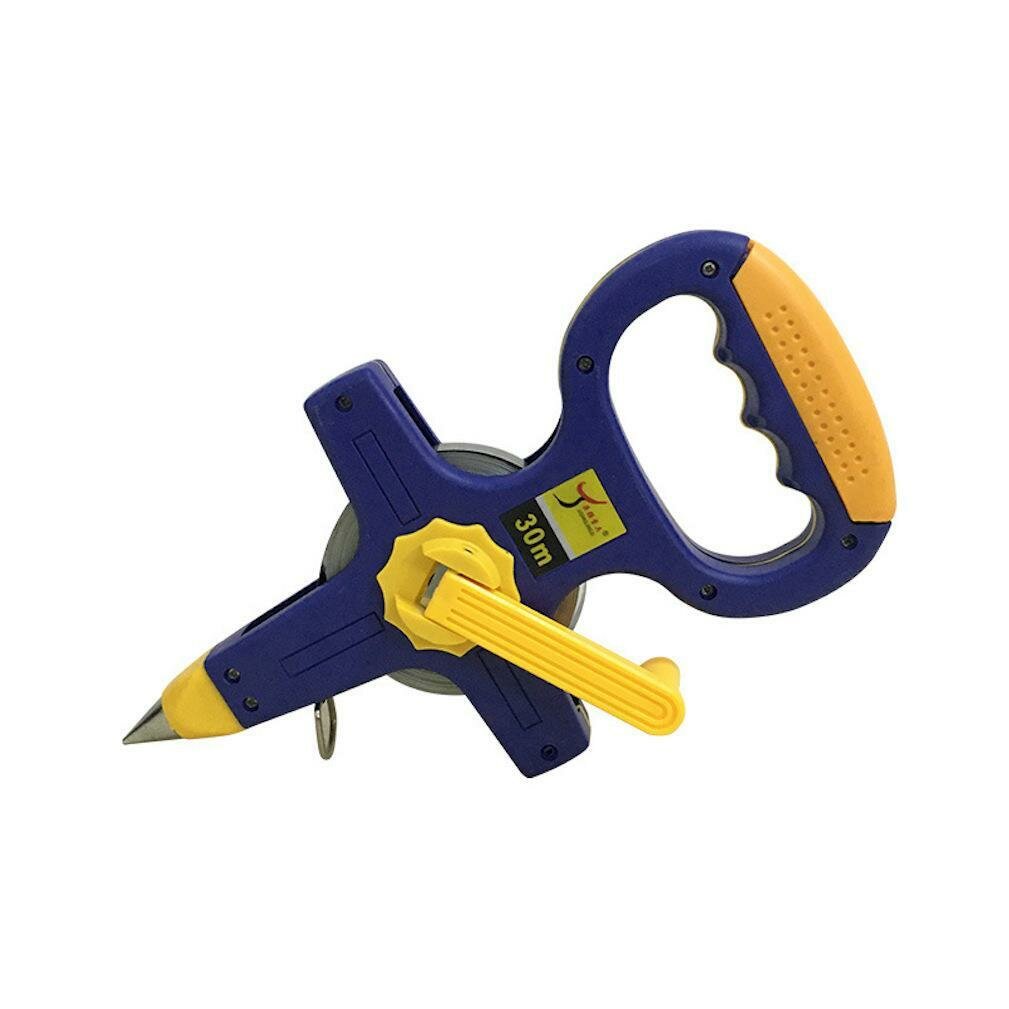 Рулетка Длиной 30 М С резиновой Рукояткой Метрическая Измерительная Жесткая Измерительная Лента