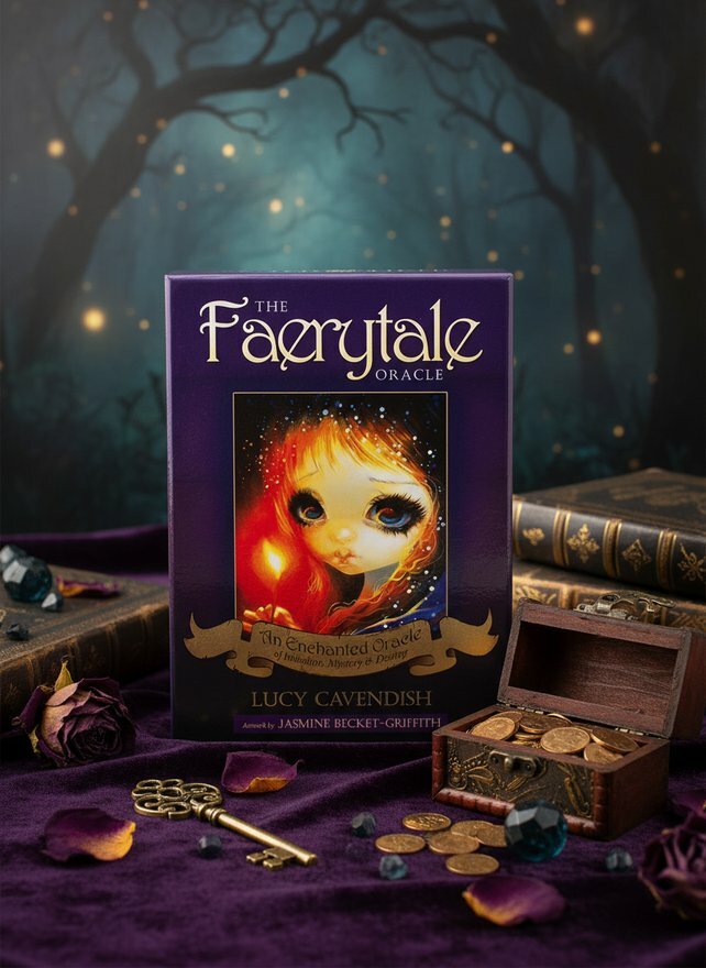 Карты Таро "Faerytale Oracle Cards" Blue Angel / Таро Сказочный Оракул 63459 Blue Angel