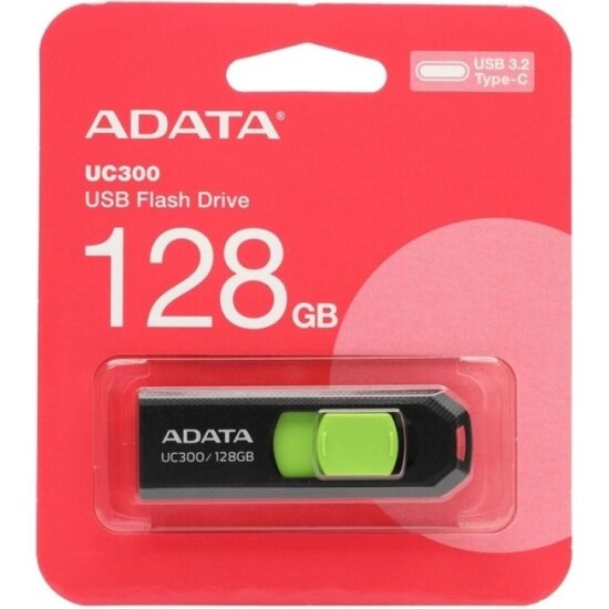 USB флешка Adata 128Gb UC300 black USB Type-C 3.2 Gen 1