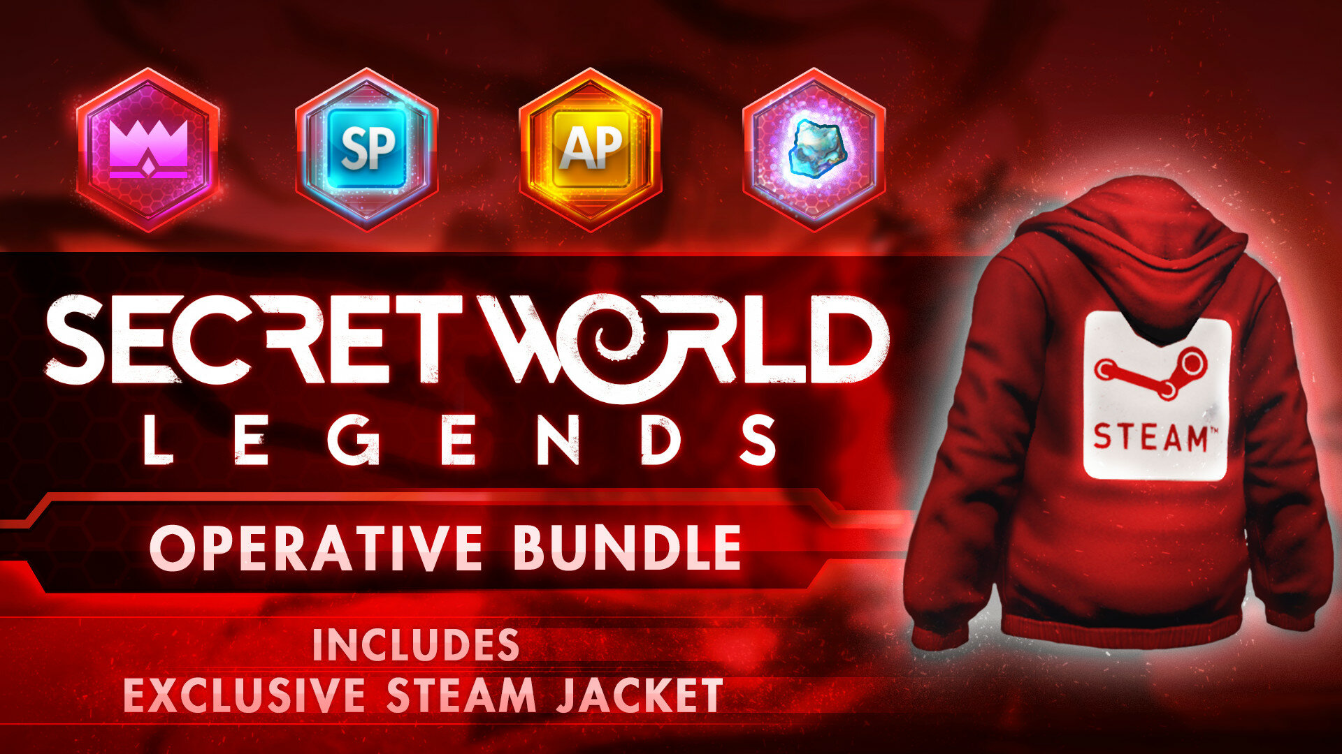 Secret World Legends: Operative Набор DLC Steam Ключ • Активация Steam