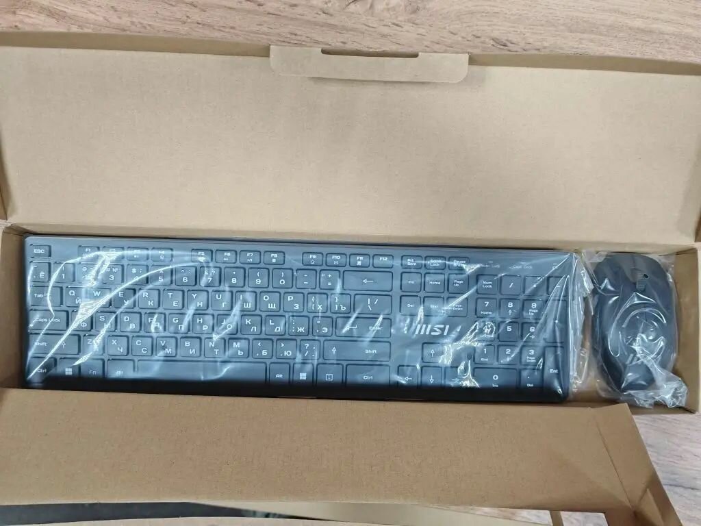 Клавиатура и мышка MSI Беспроводные