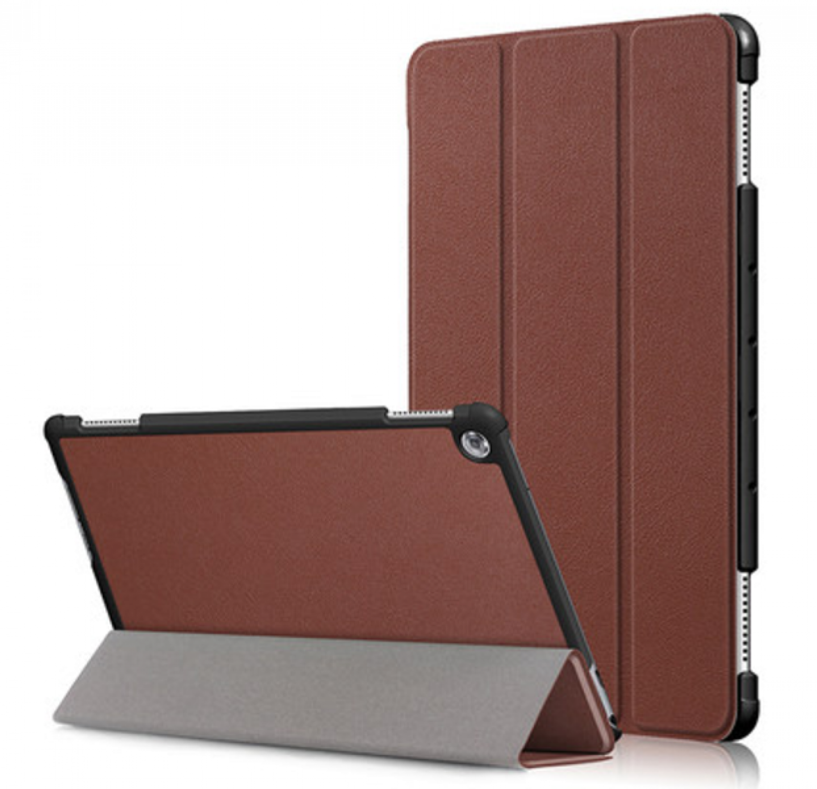 Чехол-обложка MyPads для Huawei MediaPad M5 Lite 10 тонкий умный кожаный с подставкой