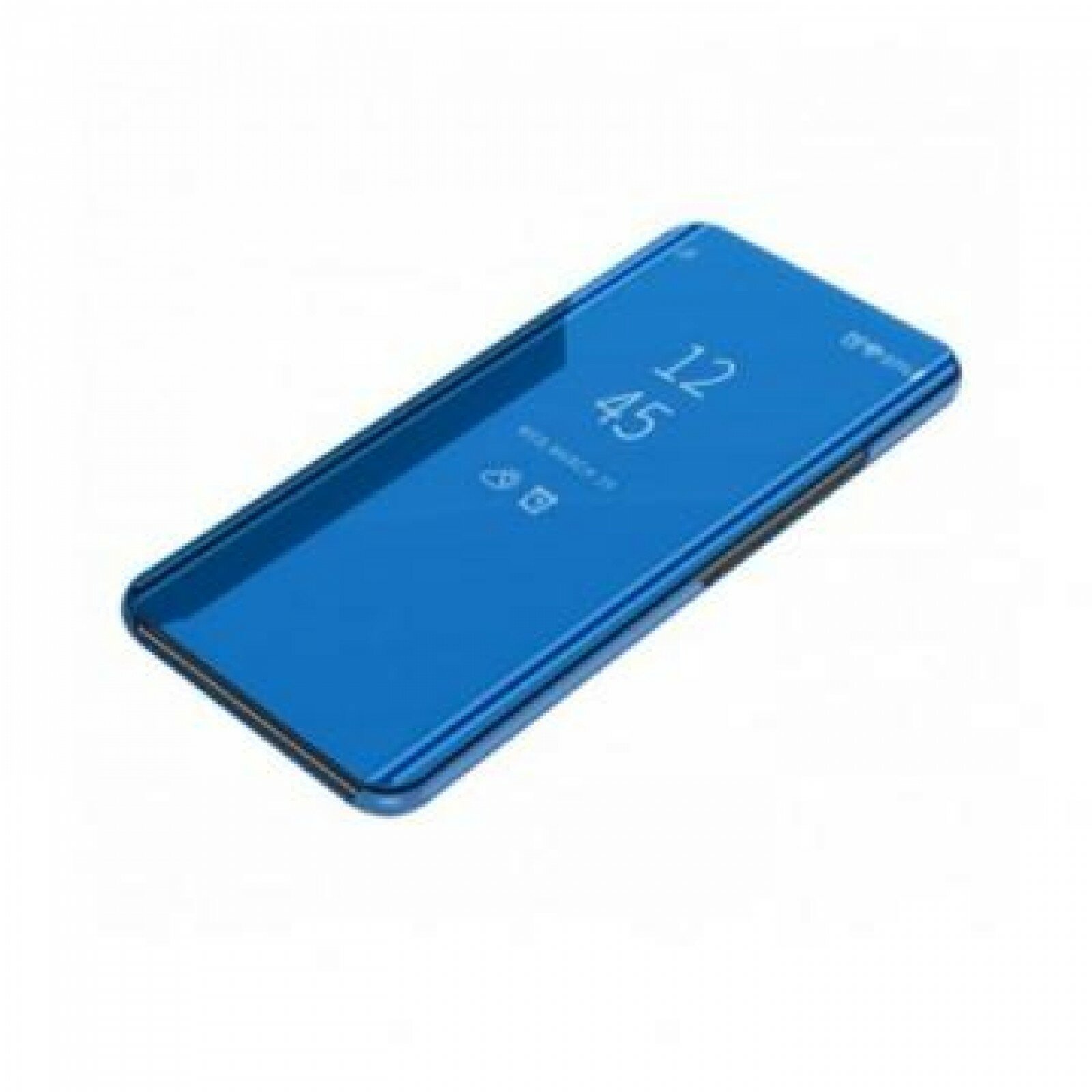 Чехол-книжка MyPads Samsung Galaxy Note 10 Lite с полупрозрачной крышкой Clear View и зеркальным эффектом